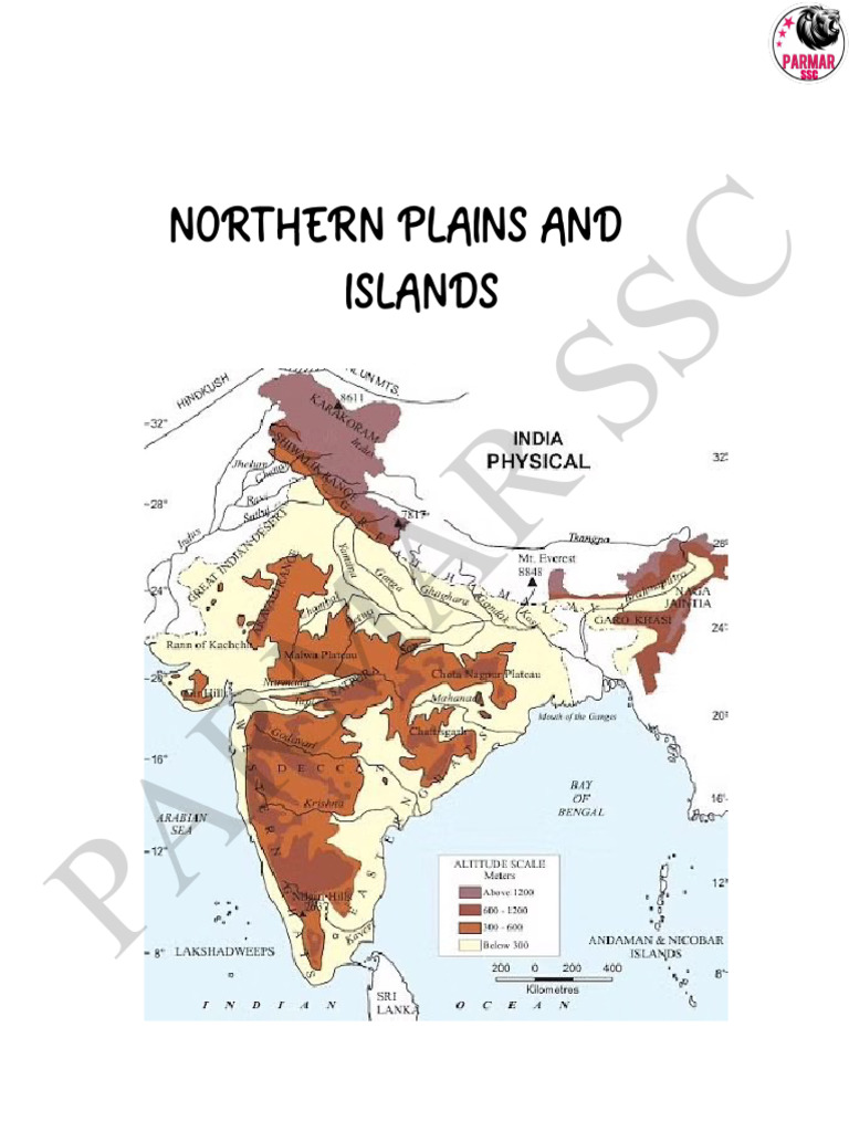 Northern Plains and Islands of India | PDF | Hydrology | Earth Sciences