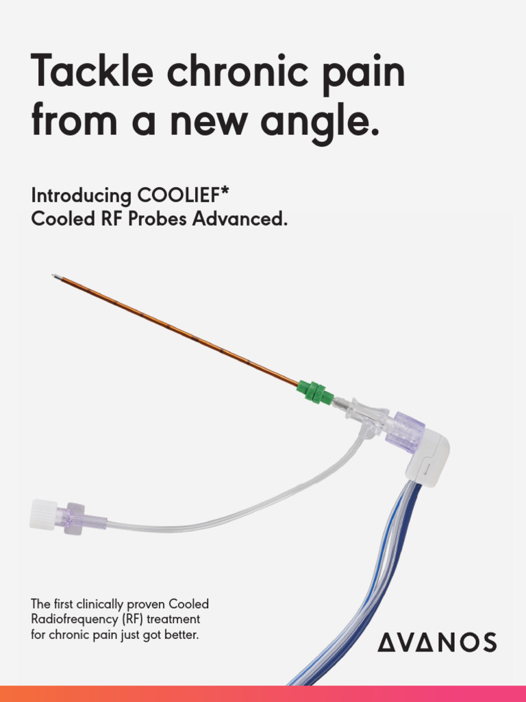 Brochure COOLIEF - Cooled RF Kits Advanced | PDF | Medical Treatments | Medicine
