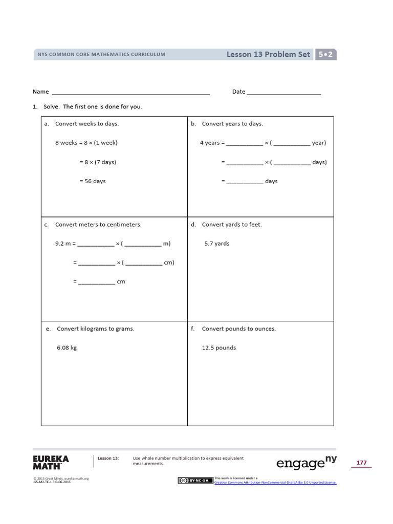 Grade 4 Exercise Convert | PDF | Pound (Mass) | Litre