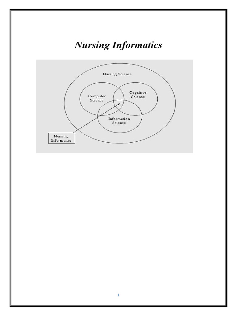 Nursing Informatics Overview and Applications | PDF | Computer Data ...