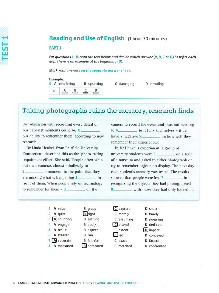 Harrison Test 1 | PDF