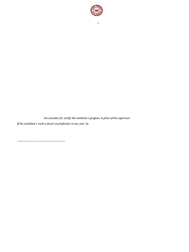 Half Yearly Progress Report Format For RAC FISLM | PDF | Career ...