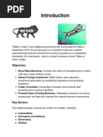 Make in India - The Way Ahead (Class 12 Economics Project) | PDF ...