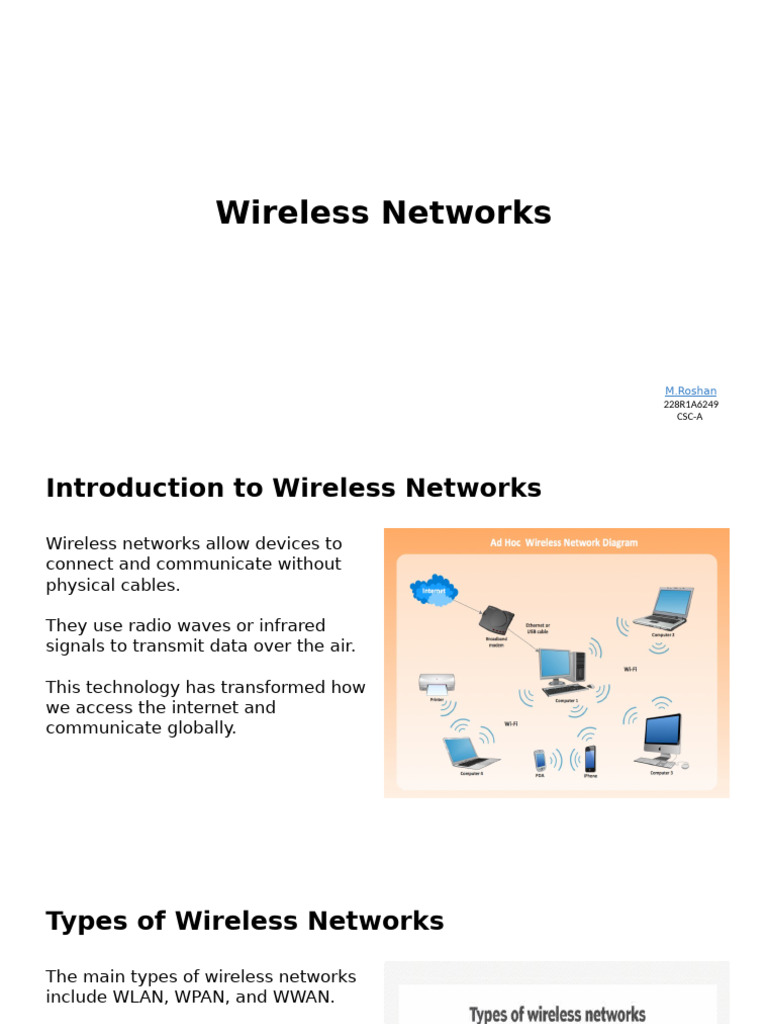 Wireless Networks | PDF