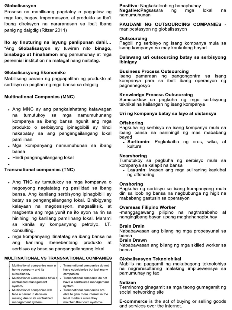 Ap 10 Q2 Reviewew | PDF