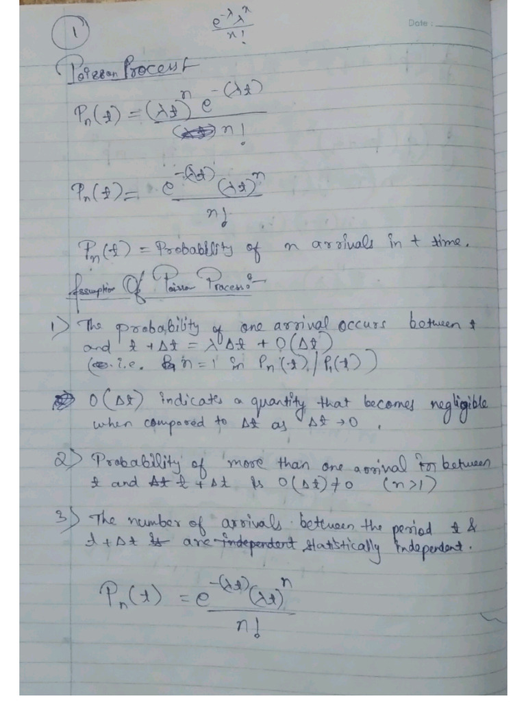 Poisson Process Prep | PDF