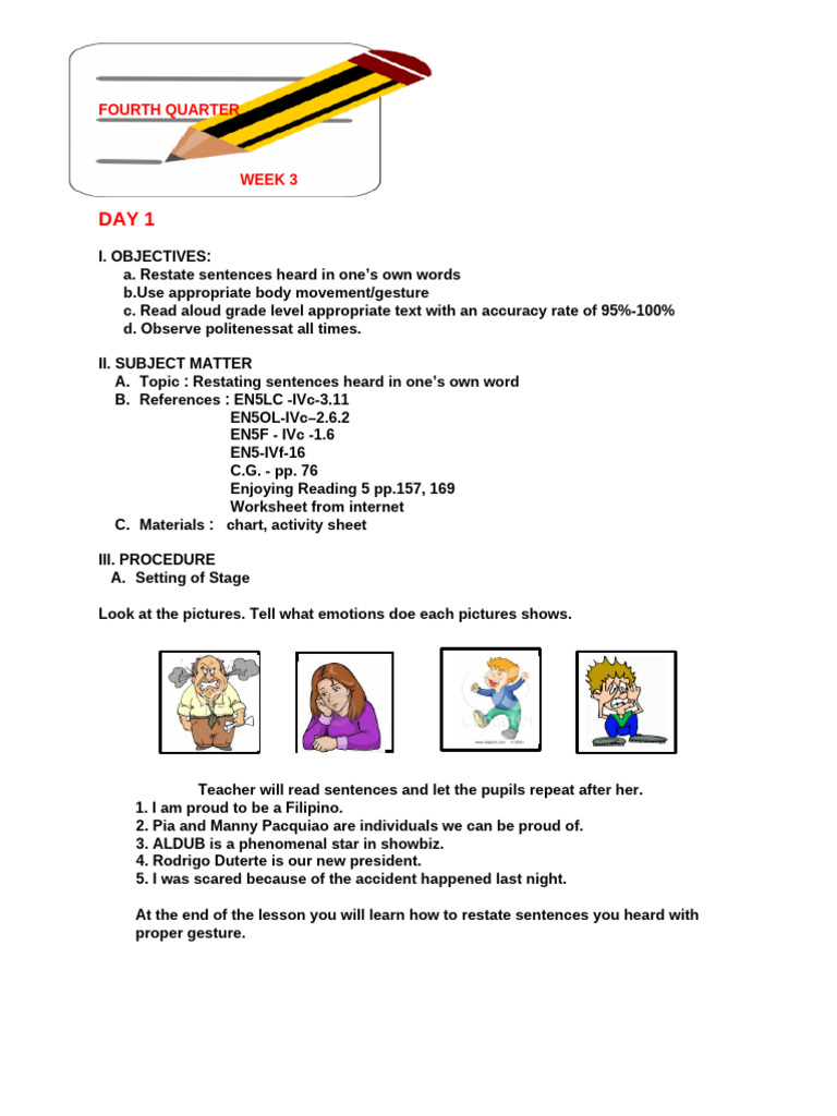 3-4. TG in Eng 5 Q4 Week 3-4 | PDF | Propaganda | Image