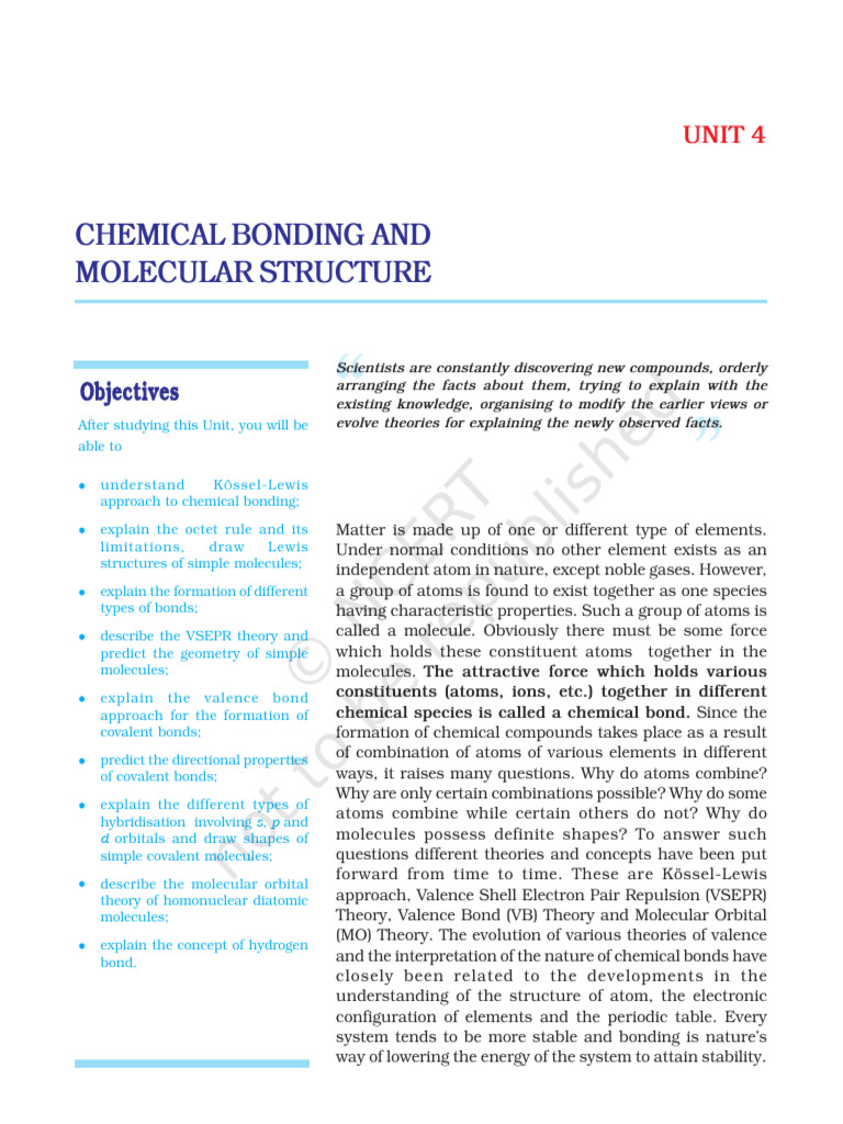Kech 104 | PDF | Chemical Polarity | Chemical Bond
