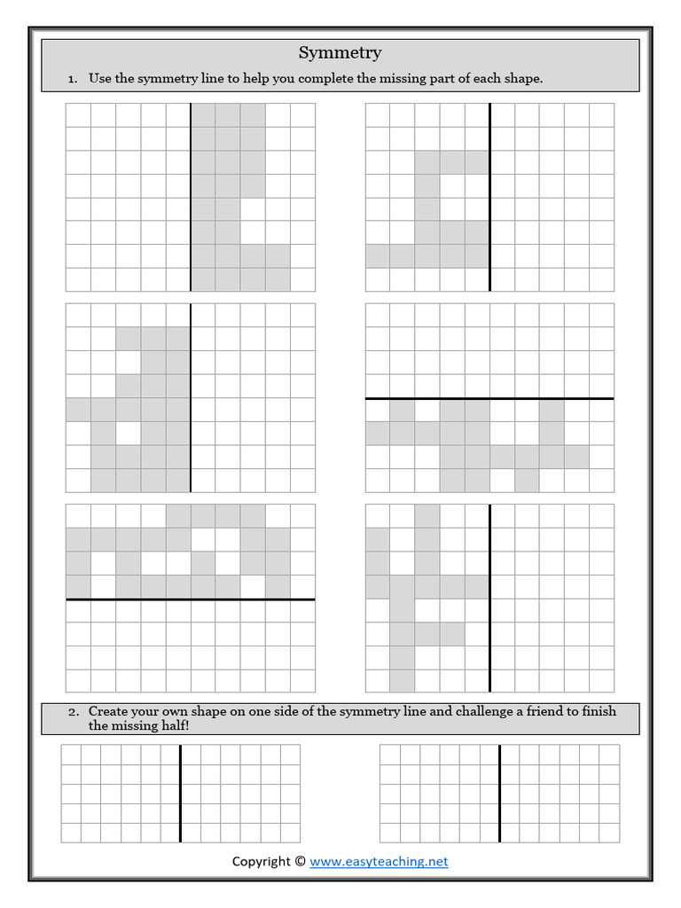 Symmetry Block 2 | PDF