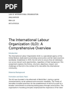 ILO - Organizational Chart - Oct-2024-EN | PDF | International Labour ...