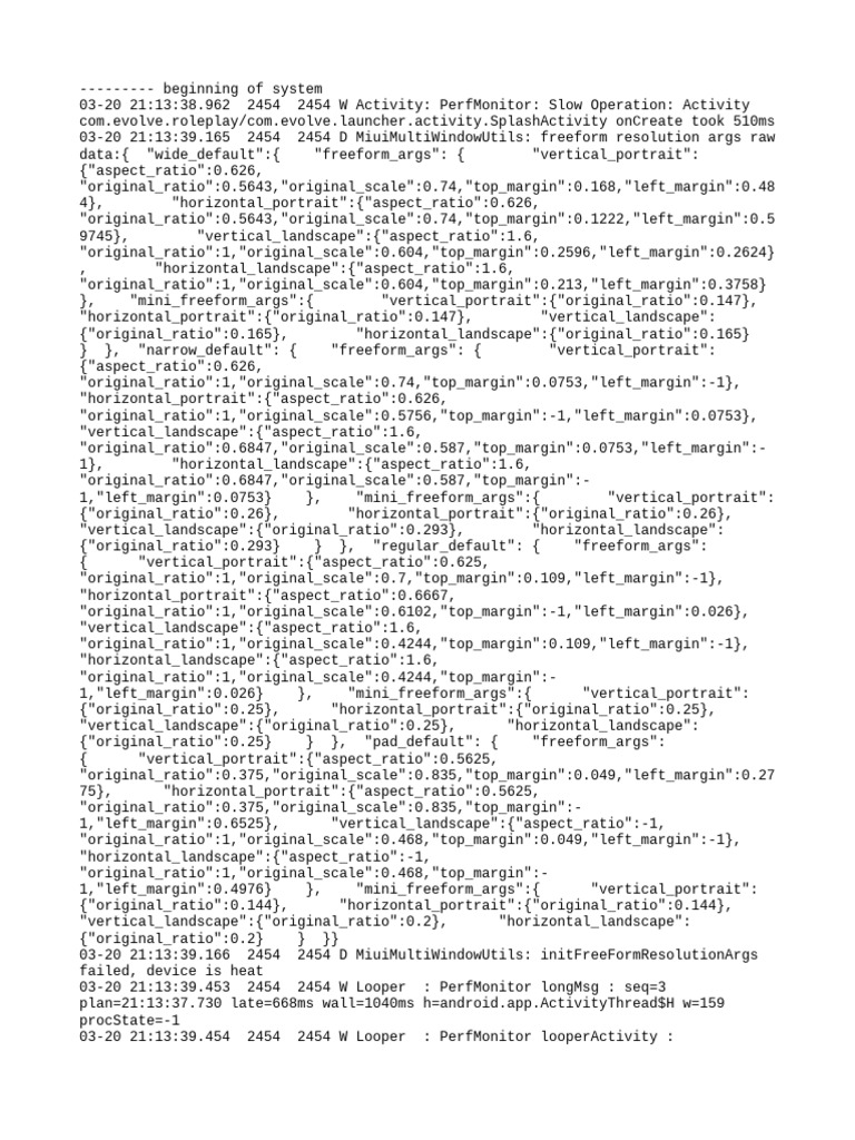 Logcat | PDF | Java (Programming Language) | Computer Science