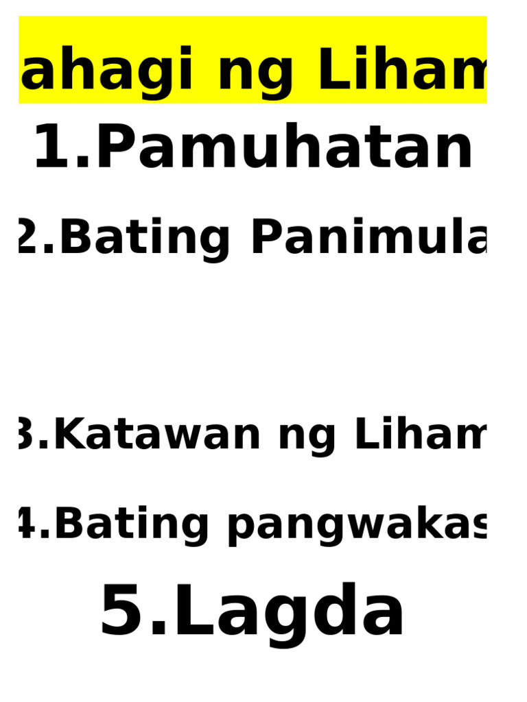 FILIPINO Q3 Flipchart | PDF