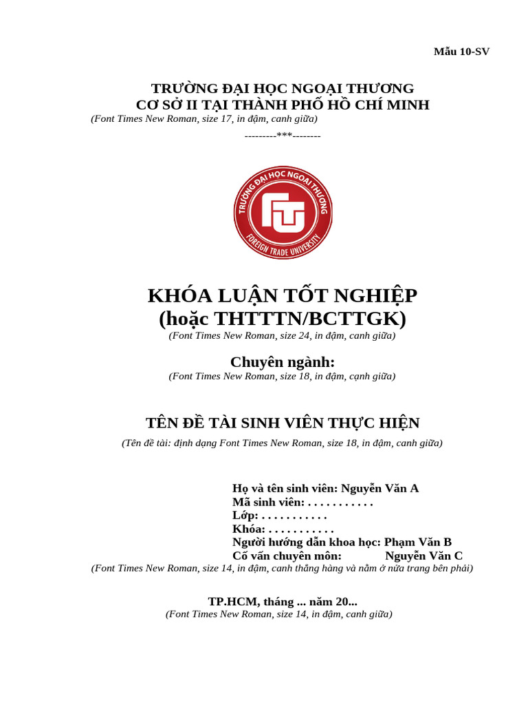 Mau 10-Sv. Bìa KLTN - THTTTN.BCTTGK | PDF