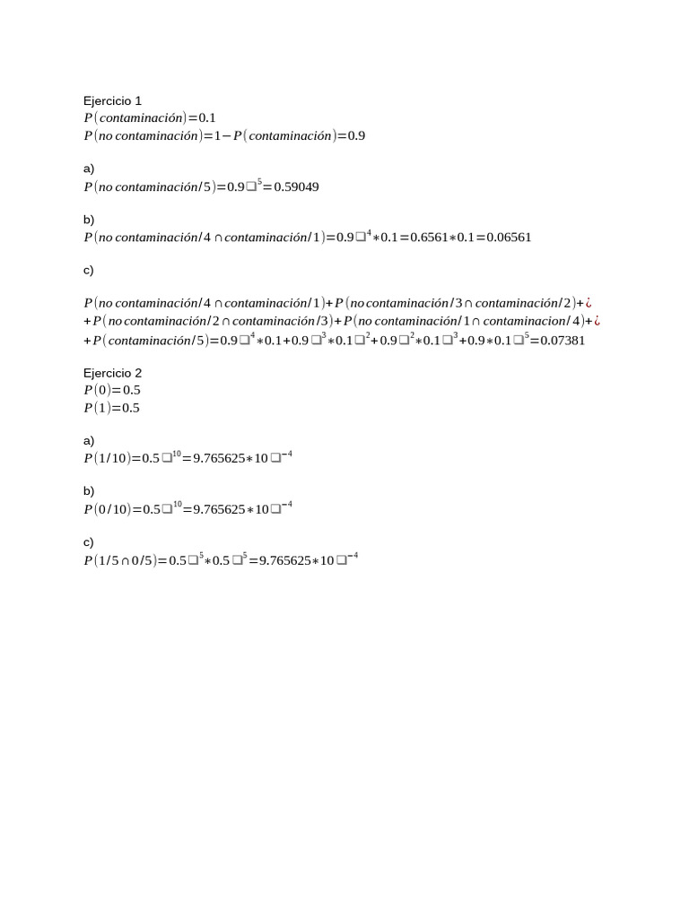 Ejercicios 1,2 | PDF