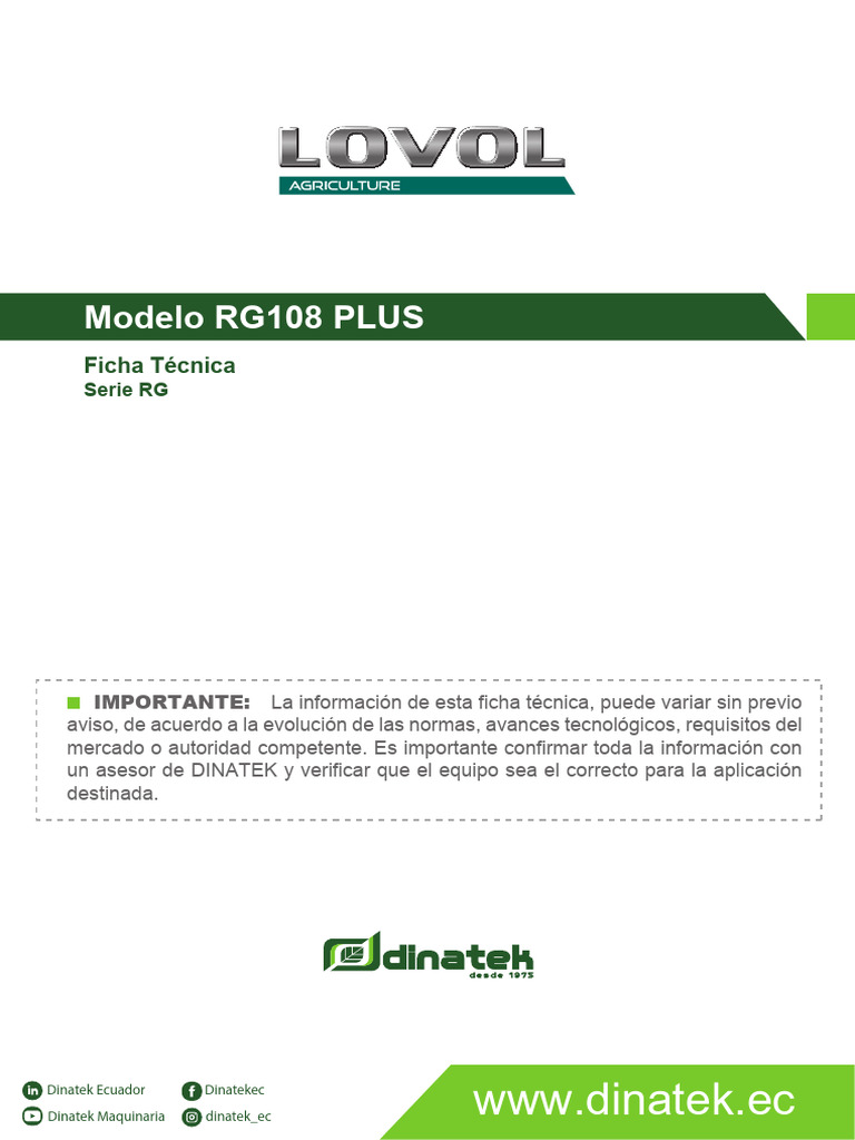 Rg108 Plus | PDF