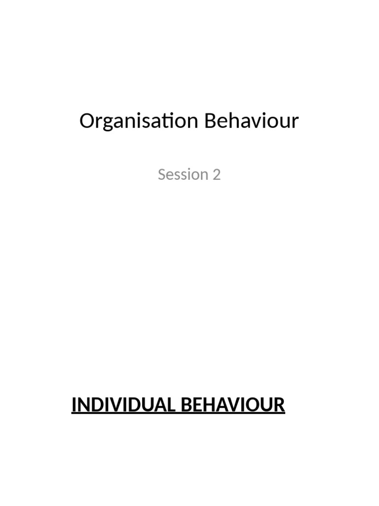 OB Attitude & Job Satisfaction | PDF | Attitude (Psychology) | Job ...