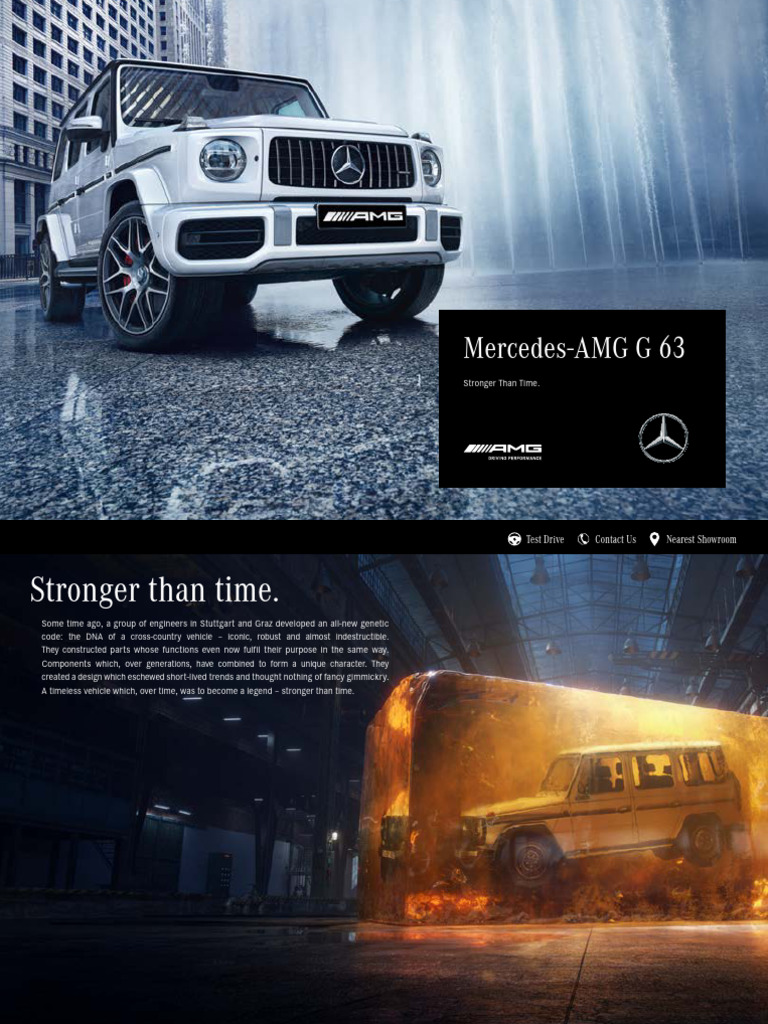 G63 Final Brochure | PDF | Headlamp | Motor Vehicle