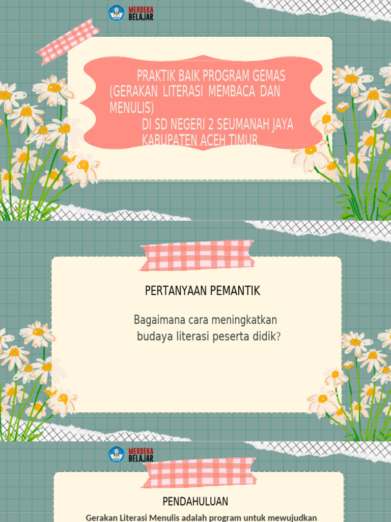 Laporan Litersi Menulis Yusra PMM | PDF | Kesehatan Holistik