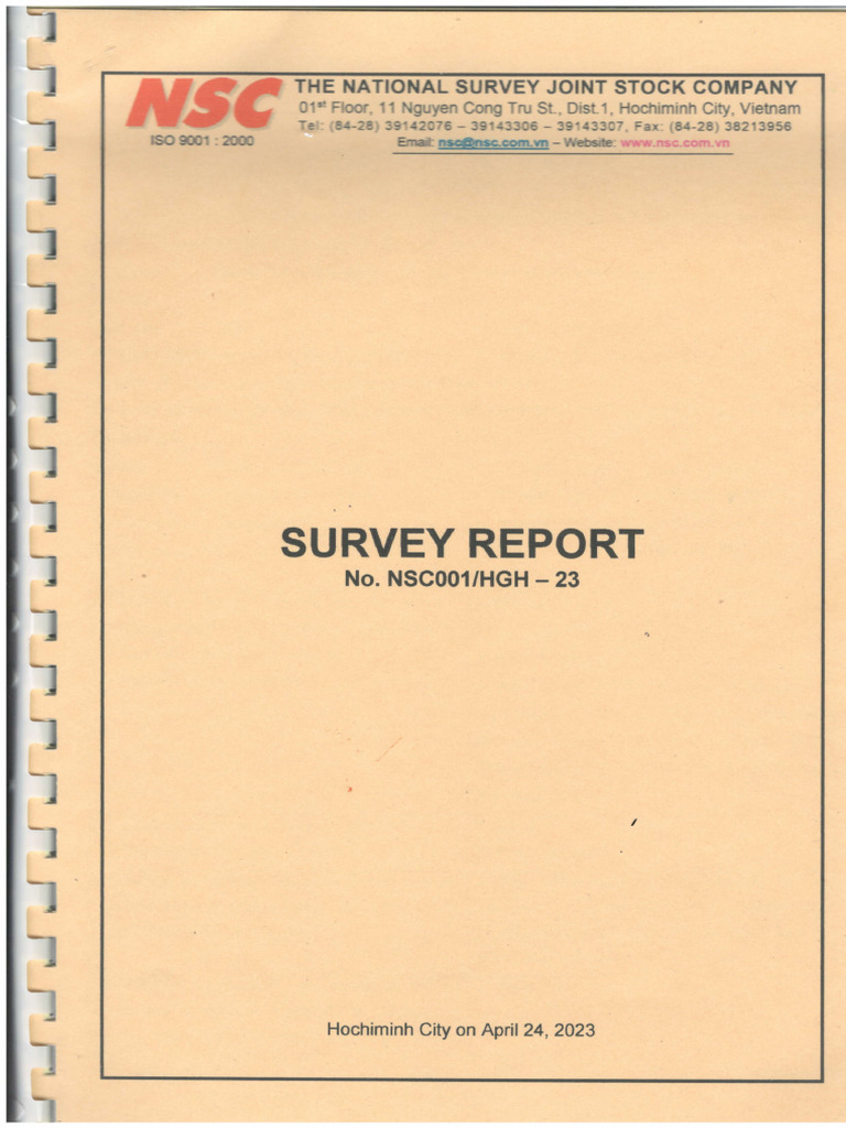 Survey Report Pdf Supply Chain Management Freight Transport