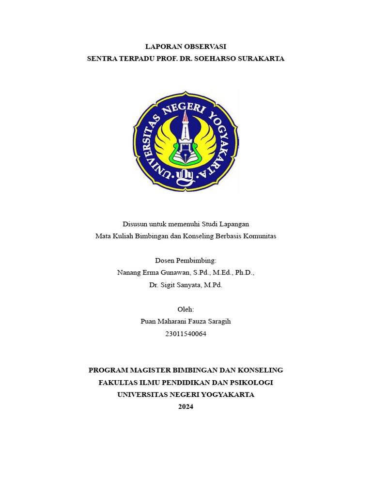 Laporan Komunitas | PDF | Ilmu Sosial | Pengembangan Diri