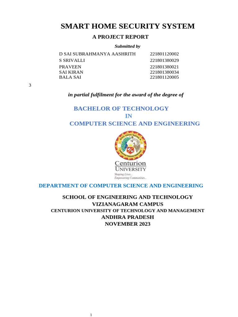 Final IIot Project Report | PDF | Computer Security | Security