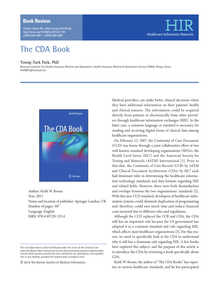 Book Review - The CDA Book | PDF | Computing