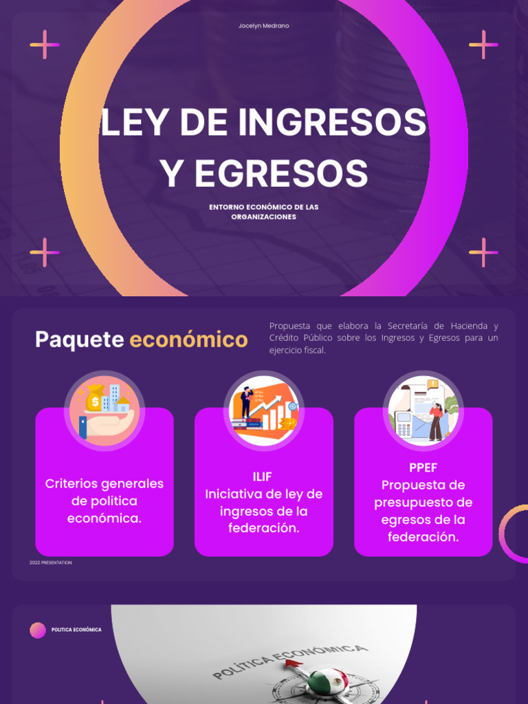 Ley de Ingresos y Egresos | PDF | Presupuesto | Pensión
