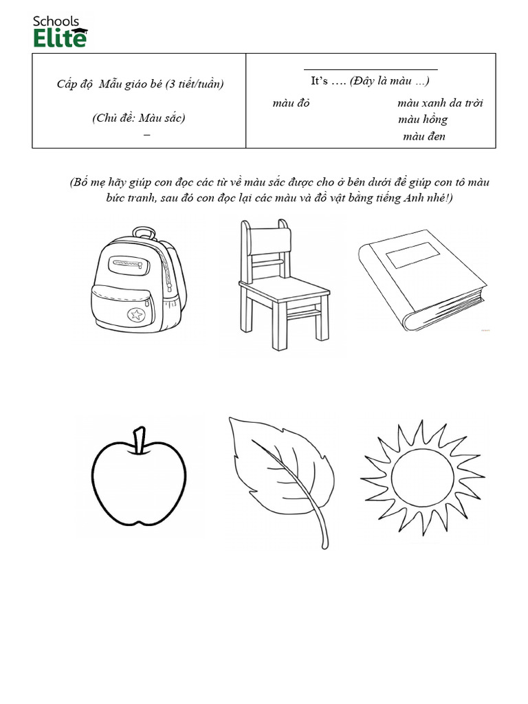 Kindy 1 - Week 2 - Unit 3 - 3 Lesson | PDF