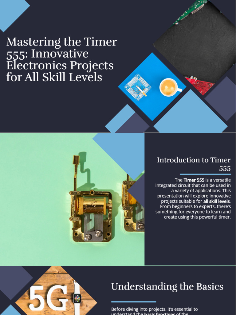 Slidesgo Mastering The Timer 555 Innovative Electronics Projects For All Skill Levels ...