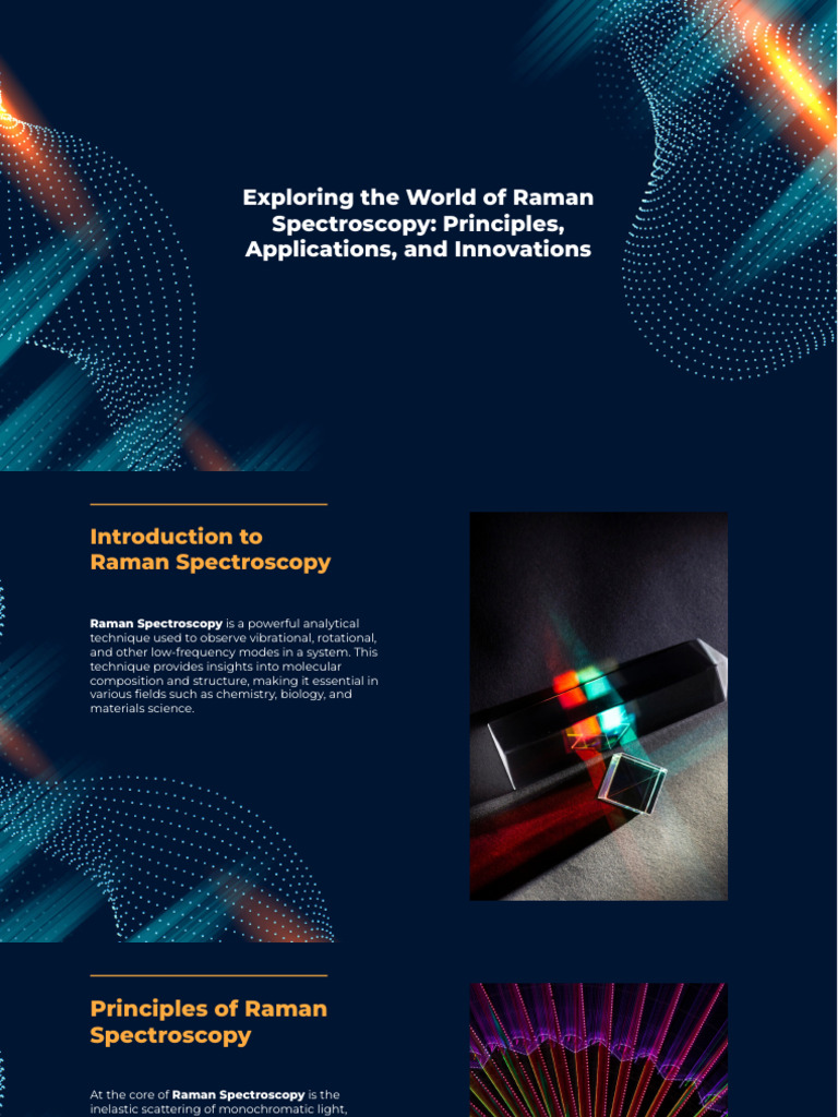 Slidesgo Exploring The World of Raman Spectroscopy Principles ...
