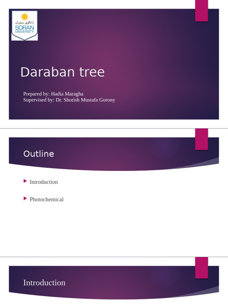 Daraban Tree | PDF