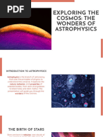 Branches of Astrophysics Explained | PDF | Astrophysics | Cosmic Ray