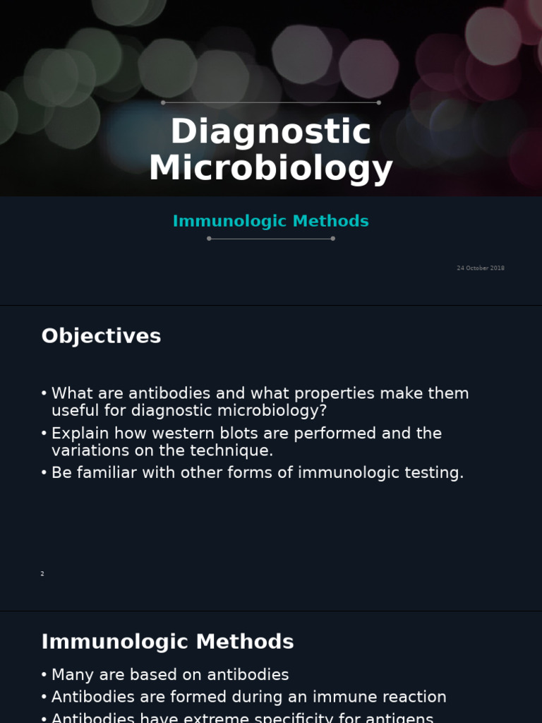 31 - Diagnostic Microbiology 2 Serology | PDF | Antibody | Elisa