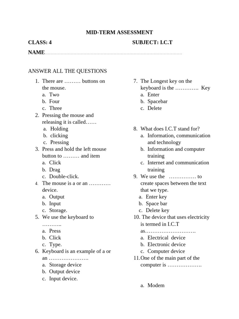 B4 ICT | PDF | Computer Keyboard | Computer Hardware B4 ICT | PDF | Computer Keyboard | Computer Hardware