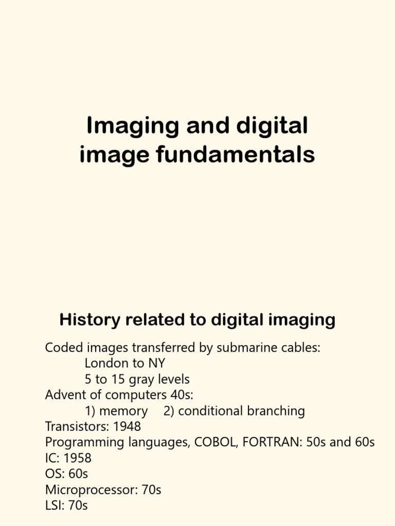 02 Imaging Digital Image Fundamentals | PDF | Gamma Ray | Microscope