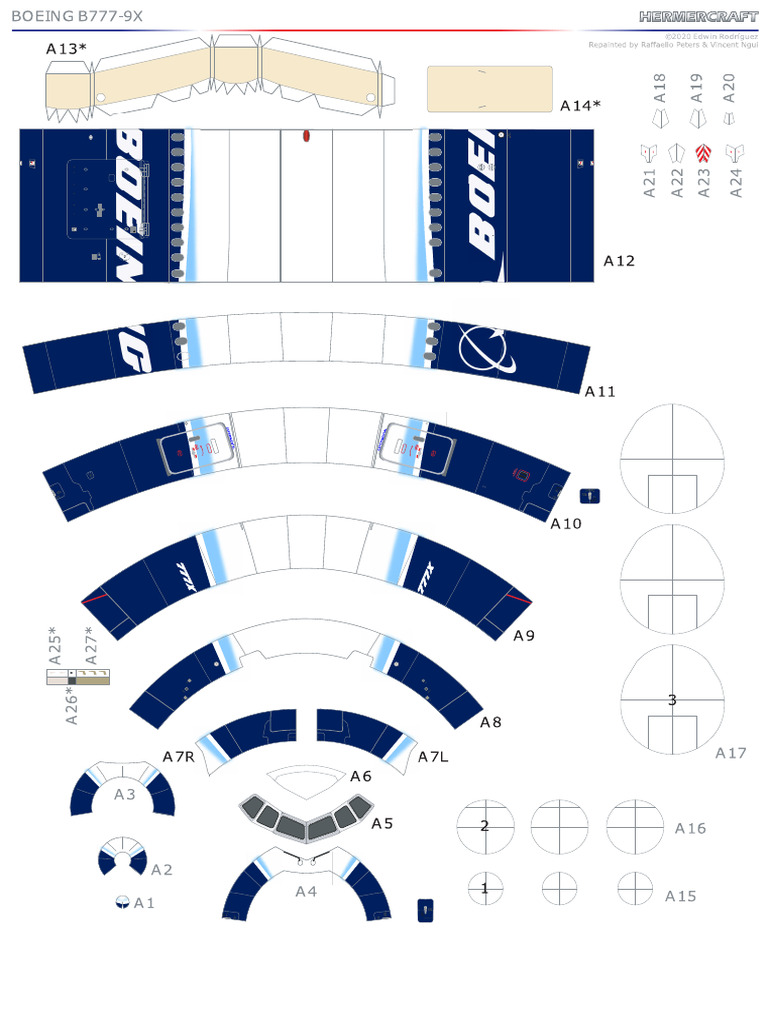 Boeing 777-9X Factory Livery | PDF