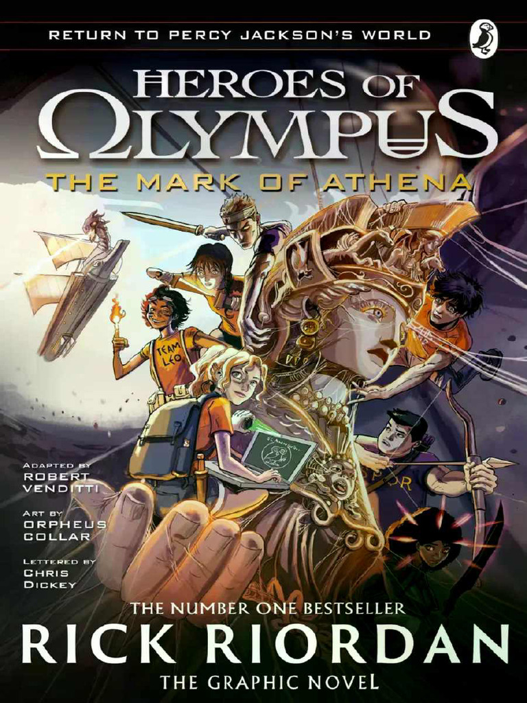 The Mark of Athena Graphic Novel - Rick Riordan - S - L, 2023 - Disney Publishing Worldwide ...