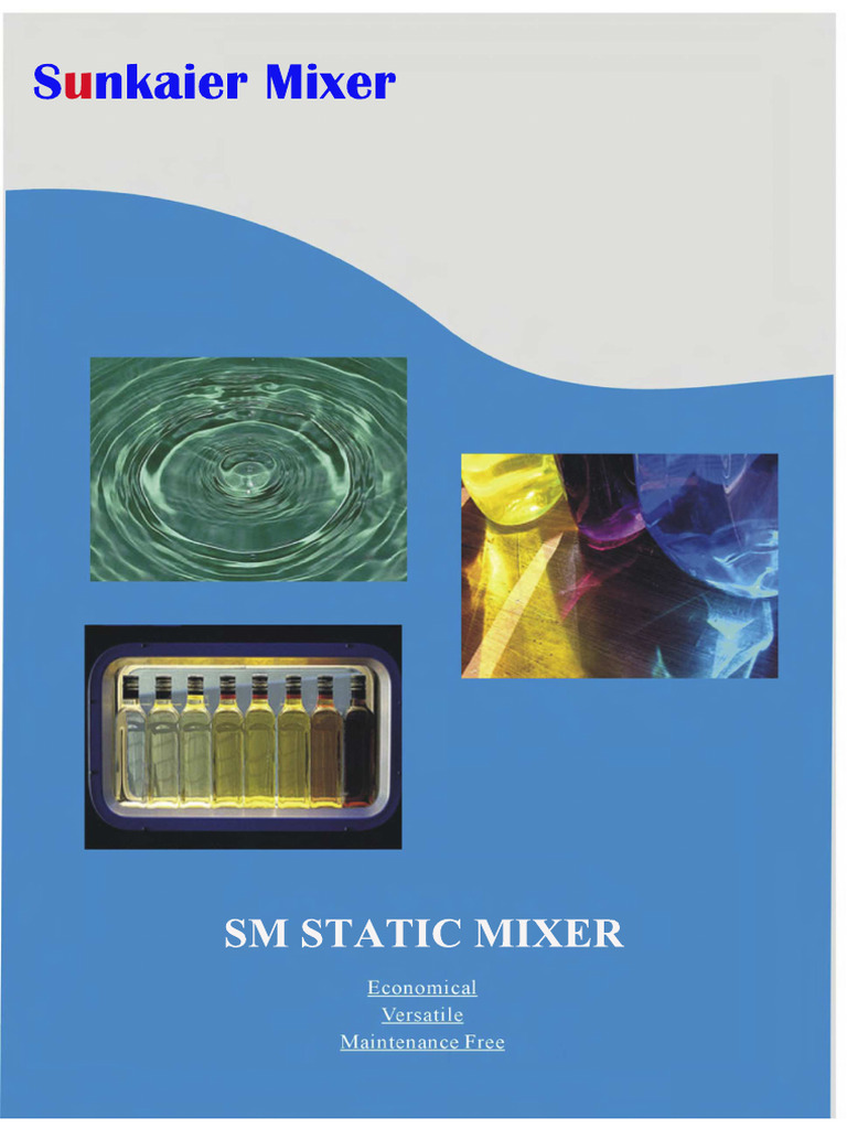 SM Static Mixer Brochure | PDF