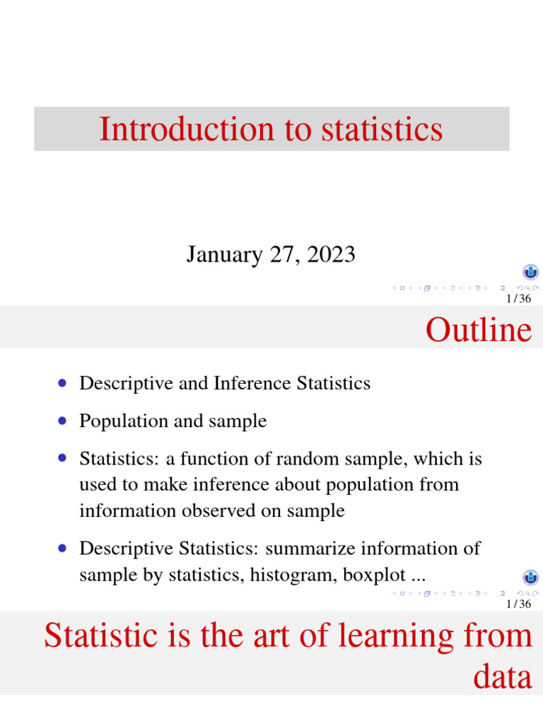 10 Intro To Stats | PDF | Statistics | Probability Distribution