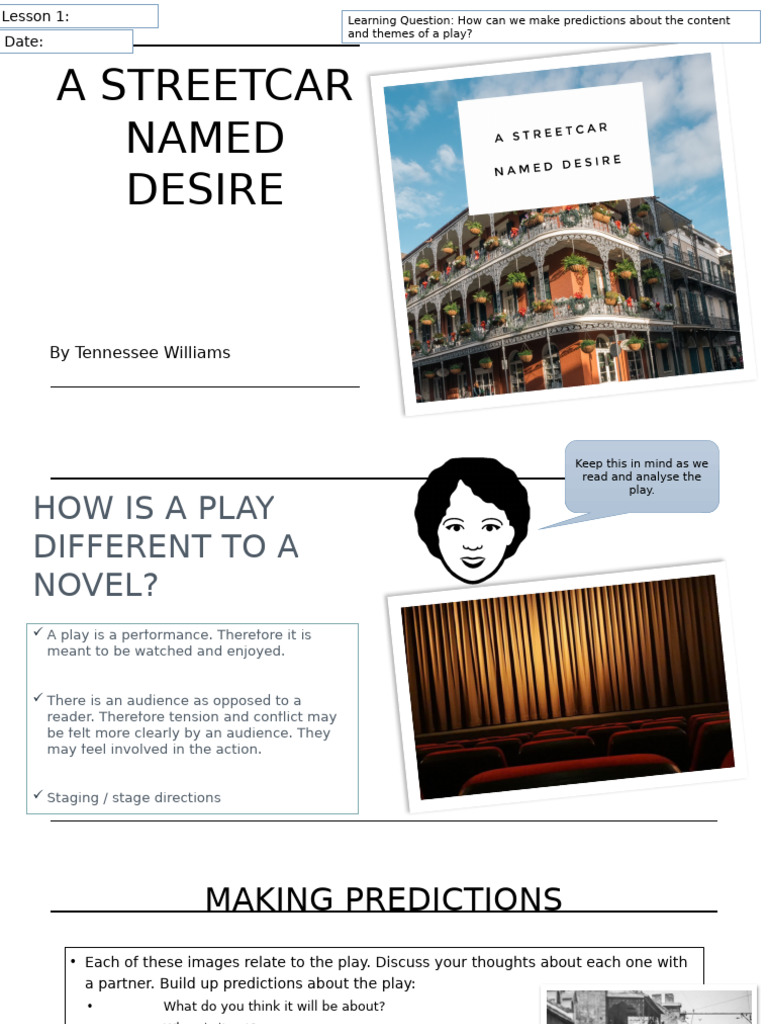 A Streetcar Named Desire Scene 1 | PDF | Slavery | Abolitionism