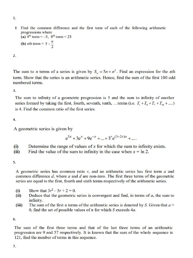 Exam Revision - Seq. Binomial, P & C - 27 SEP 2024 | PDF