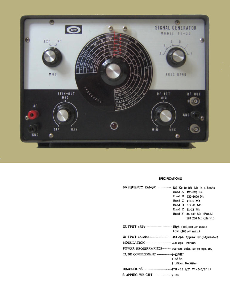 Adi Generator Ex Sigma Tech TE20 Yo2lgm | PDF