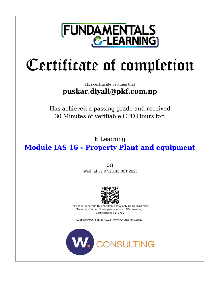 Module IAS 16 - Property Plant and Equipment | PDF