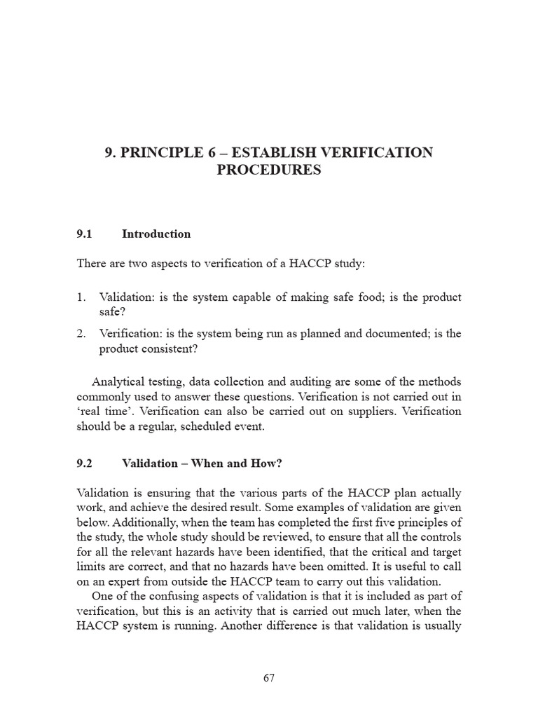 PRINCIPLe 6 - eSTABLISH VeRIFICATIoN | PDF | Verification And Validation | Hazard Analysis And ...