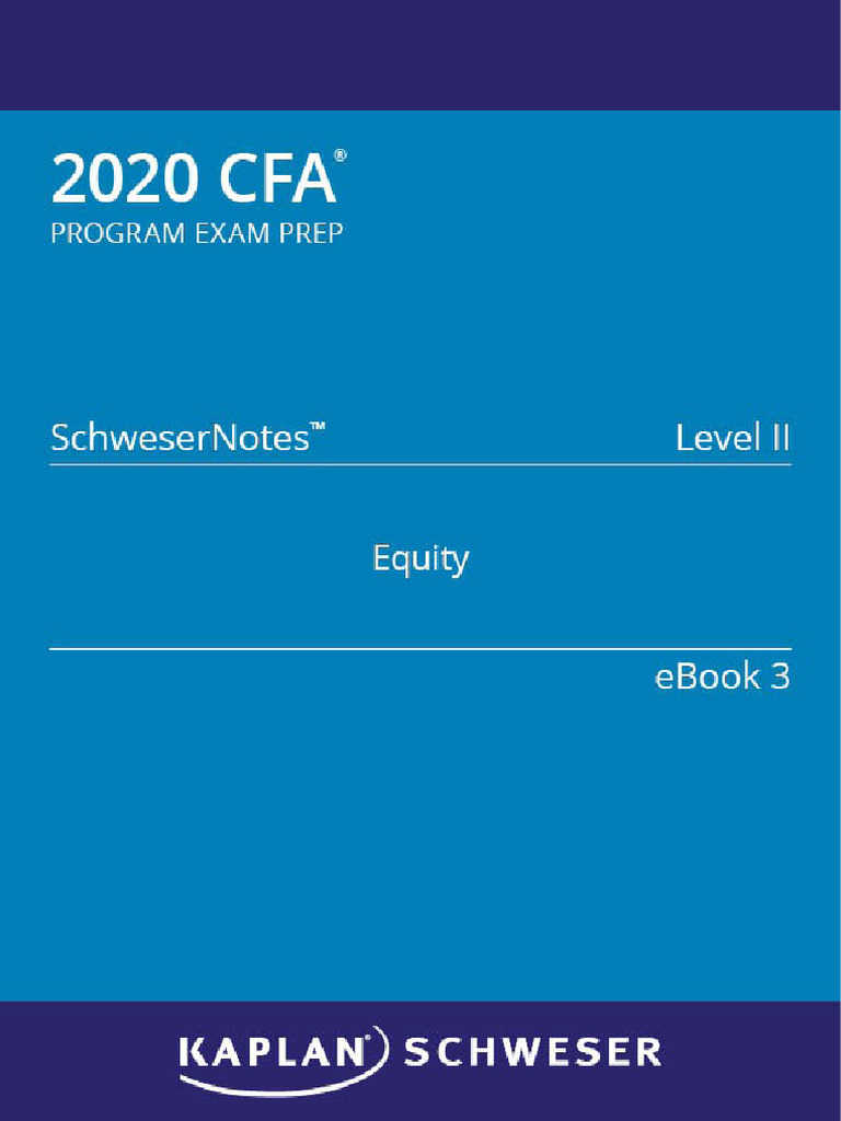 CFA Book-3-978-1-4754-9559-1 | PDF | Computers