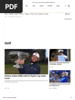 2025 Pga Tour Schedule | PDF | Sports | Sports Competitions