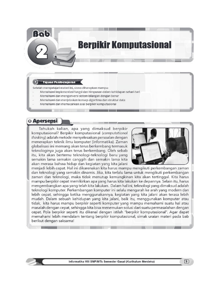 Materi BK Informatika 8 | PDF | Metode & Bahan Ajar