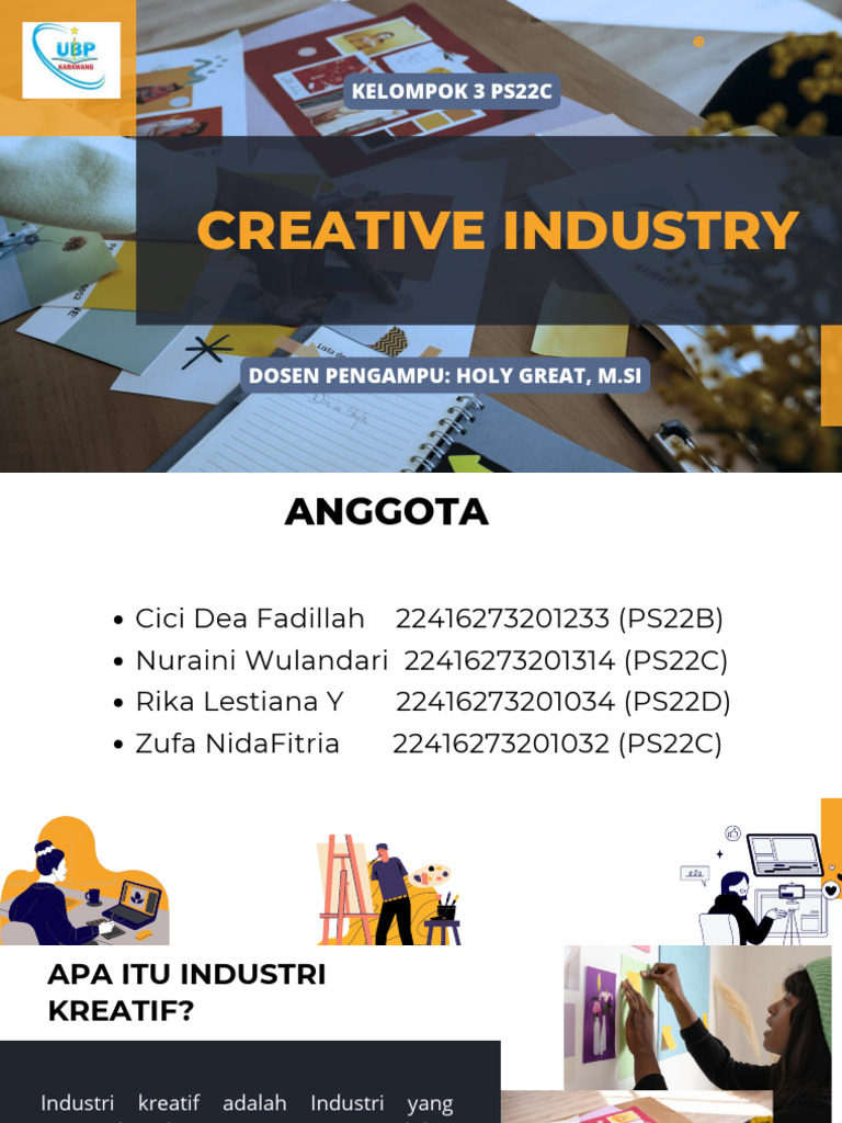 Creative Mindset (Berpikir Kreatif) - Psikologi Industri Kreatif | PDF