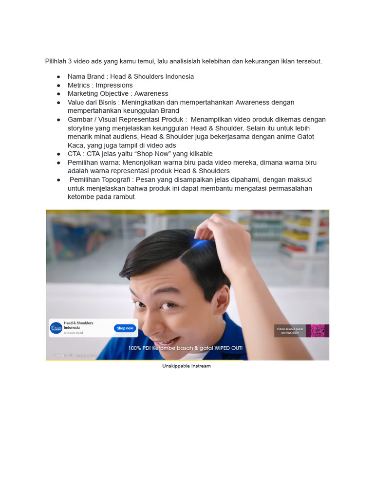 Kelebihan Dan Kekurangan Iklan | PDF