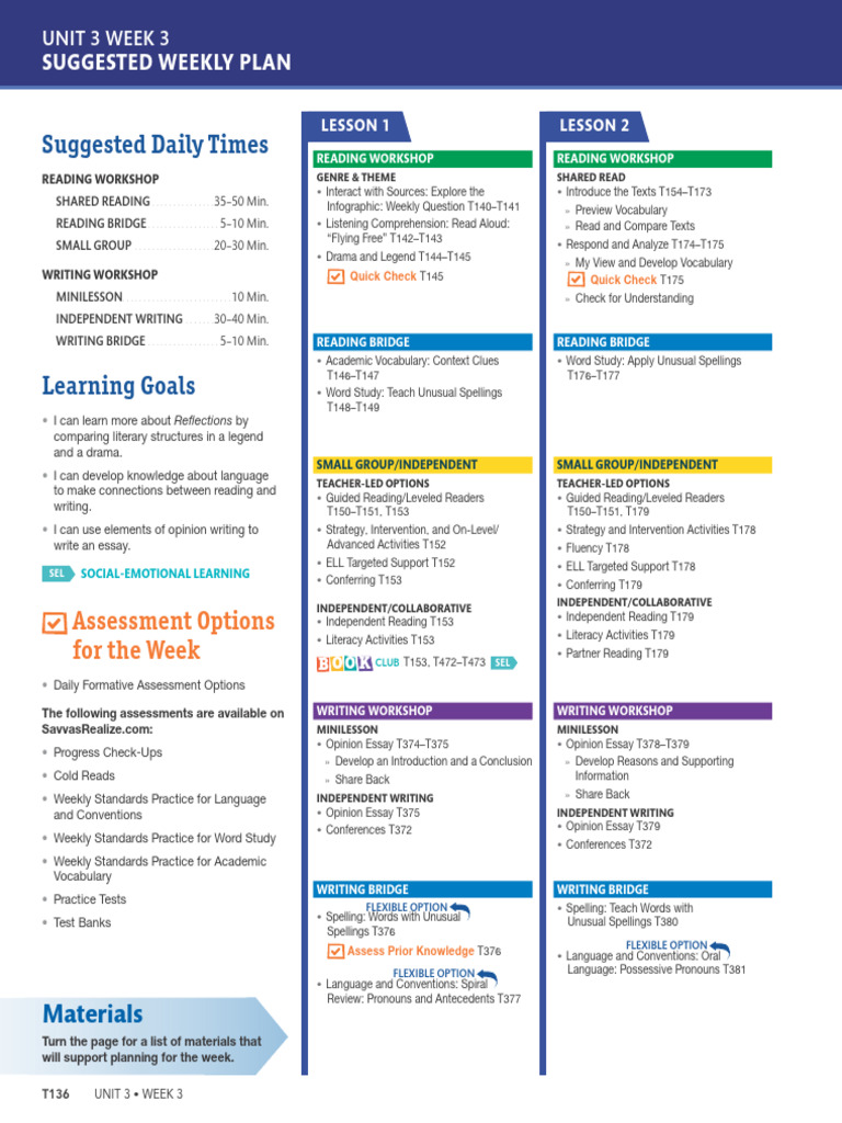 MVW Intl g5 U3 w3 TE PDF | PDF | Word | Preposition And Postposition
